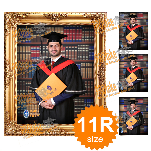 11R Size (11" X 14") Studio Portrait Package